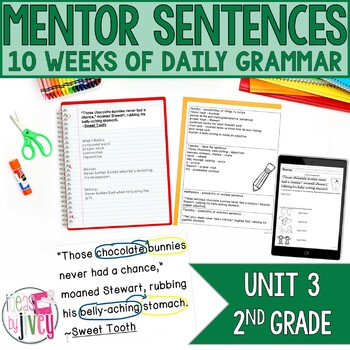 Mentor Sentences Unit: Daily Grammar Third 10 Weeks (Grade 2) - Ideas ...