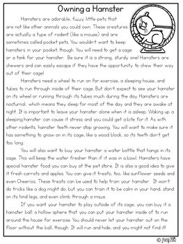 Paired Texts / Paired Passages: Pets Grades 2-3 - Ideas by Jivey
