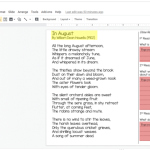 Close Reading Poetry Through the Year: Printable & Digital for Distance ...