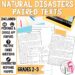 Paired Texts [Print & Digital]: Natural Disasters Grades 2-3 - Ideas by ...
