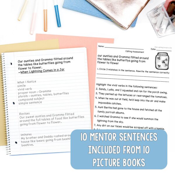 Daily Grammar & Vocabulary Language Arts Bundle | Volume 2, Unit 1 ...
