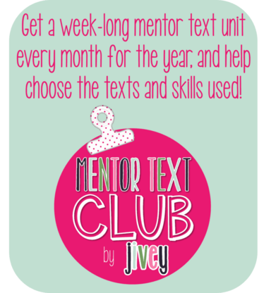 Mentor Text Mondays - Ideas by Jivey
