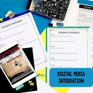 Her Right Foot & Immigrants Mentor Text Unit for Grades 3-5 - Ideas by ...