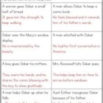 Oskar and the Eight Blessings Mentor Text Unit - Grades 3-5 - Ideas by ...