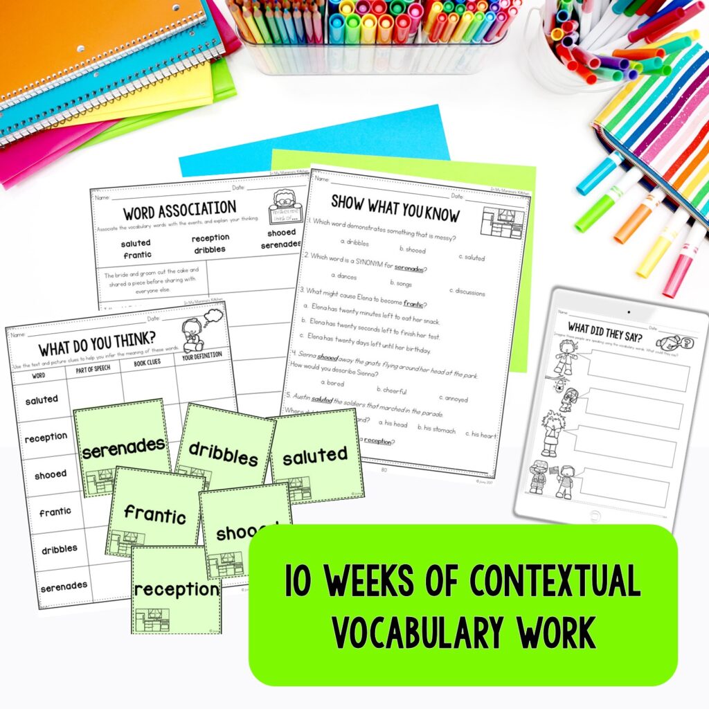 Daily Grammar & Vocabulary Language Arts Bundle | Volume 3, Unit 1 ...