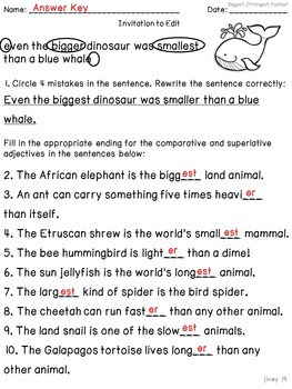 Animals Mentor Sentences & Interactive Activities Mini-Unit (3-5 ...