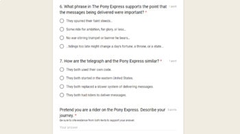 [DIGITAL CLASSROOM] Paired Texts Passages: Westward Expansion Grades 4 ...