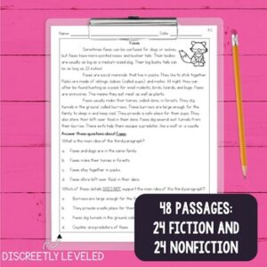 Differentiated Standards-Based Reading Assessments Bundle | Digital ...