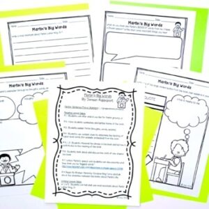 Martin's Big Words - Mentor Text and Mentor Sentence Lessons for grades ...