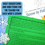 Snow & Winter Mentor Sentences Daily Grammar Practice for Early ...