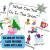 Snow & Winter Mentor Sentences Daily Grammar Practice for Early ...