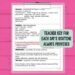 Mentor Sentences Unit: Daily Grammar Vol 1, First 10 Weeks (Grades 3-5 ...