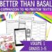 Mentor Text Reading Activities & Writing Prompts for Volume 1: Better ...