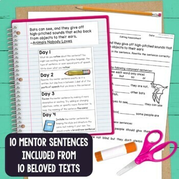 NONFICTION Mentor Sentences: Daily Grammar Vol 2, Fourth 10 Weeks ...