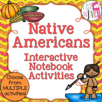 Native American Interactive Notebook Activities - Ideas by Jivey