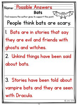 Nonfiction Reading and Writing Grades 1-2 Companion -Informational ...