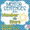 Number the Stars Mentor Sentences & Interactive Activities Mini-Unit ...