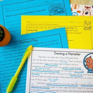 Paired Texts / Paired Passages: Pets Grades 2-3 - Ideas by Jivey