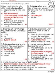 Paired Texts / Paired Passages: Pets Grades 2-3 - Ideas by Jivey
