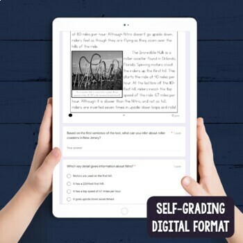 R.1 - R.9 All Standards Nonfiction Reading Assessments - Paired Texts ...