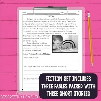 R.7, R.9 Fiction Integration Standards-Based Reading Assessments ...