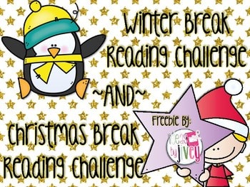 Reading Challenge for Winter Break and Christmas Break {Freebie ...