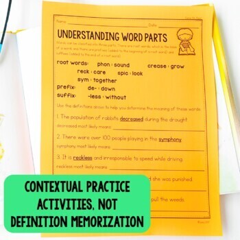 Vocabulary Practice Activities & Worksheets Companion to Volume 1 ...