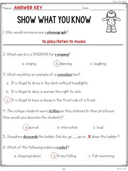 Vocabulary Sample of Come On, Rain! (Grades 3-5) - Ideas by Jivey