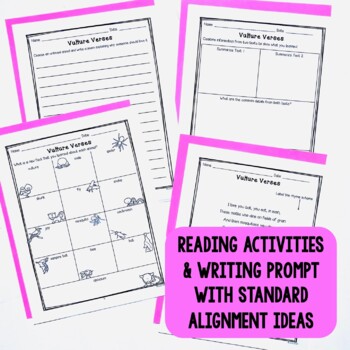 Vulture Verses Love Poems Valentine's Day Mentor Text Digital & Print ...