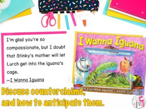 Weaving Mentor Sentences Into Writing: Persuasive Writing - Ideas by Jivey